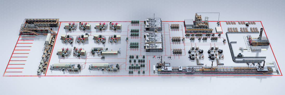 Casting and drying systems for ceramic sanitary ware | SACMI